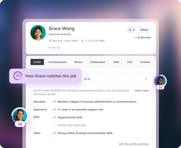 Recruiting and HR features powered by AI - Workable
